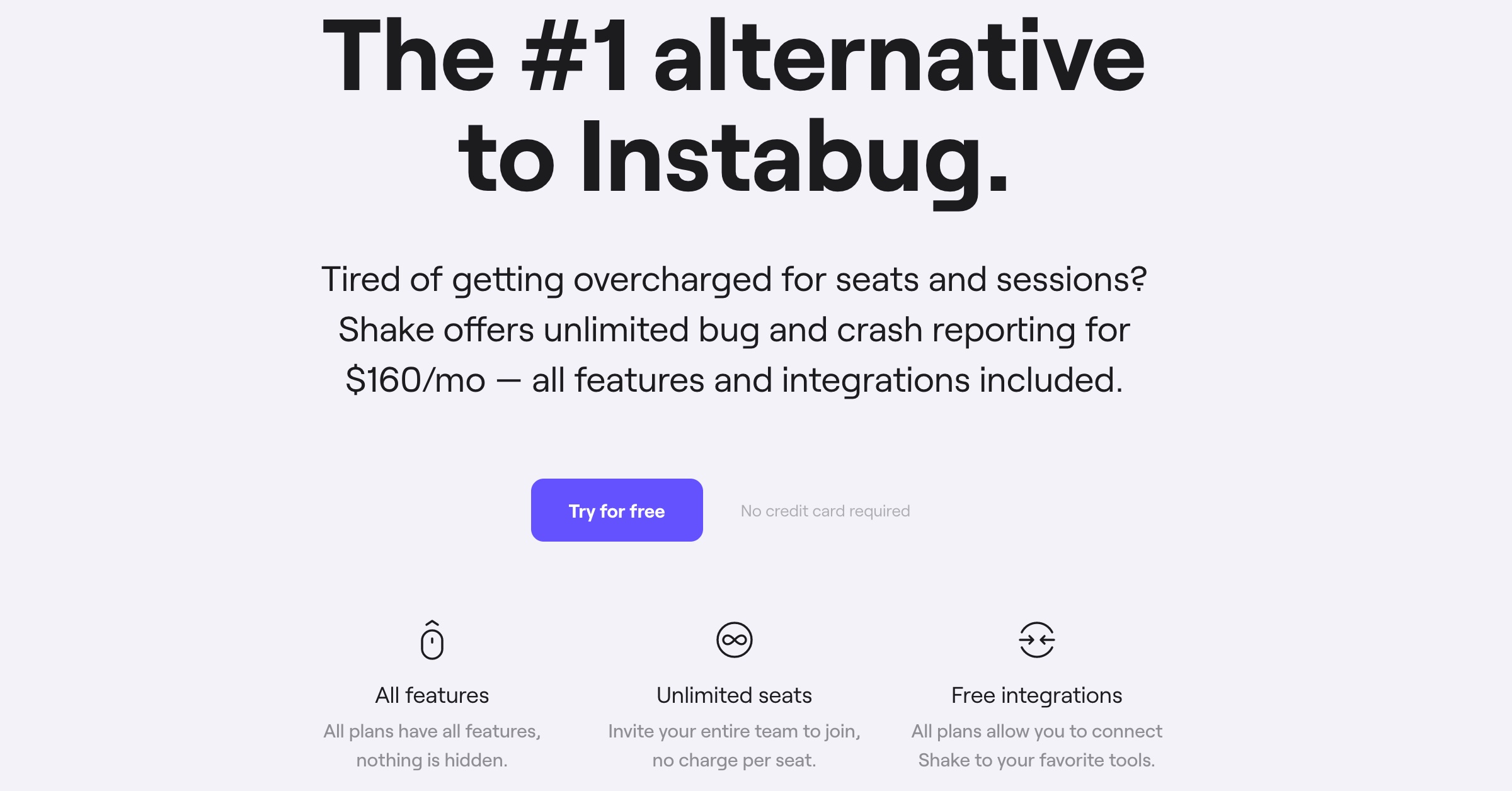 Switch from Instabug | Shake